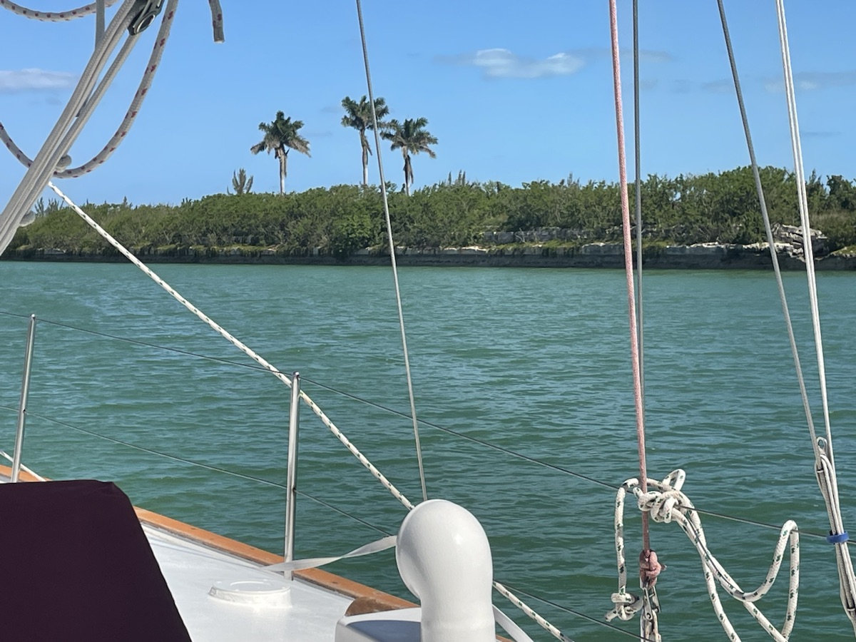 Crossing soon – Crimson Kathryn and her crew